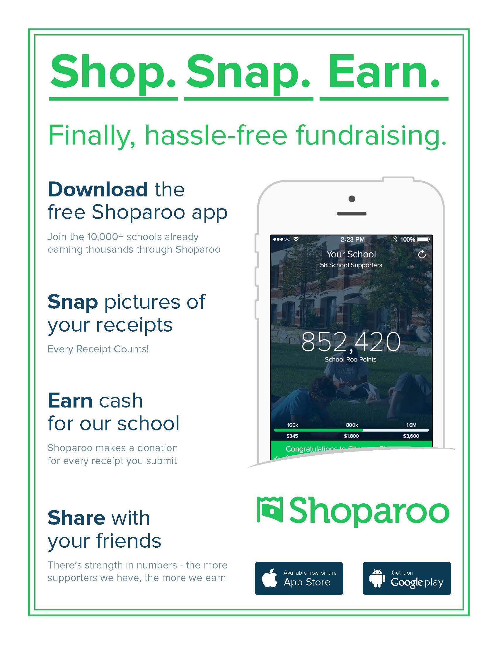 Shop_Snap_Earn_Flyer | Spencer School PTA